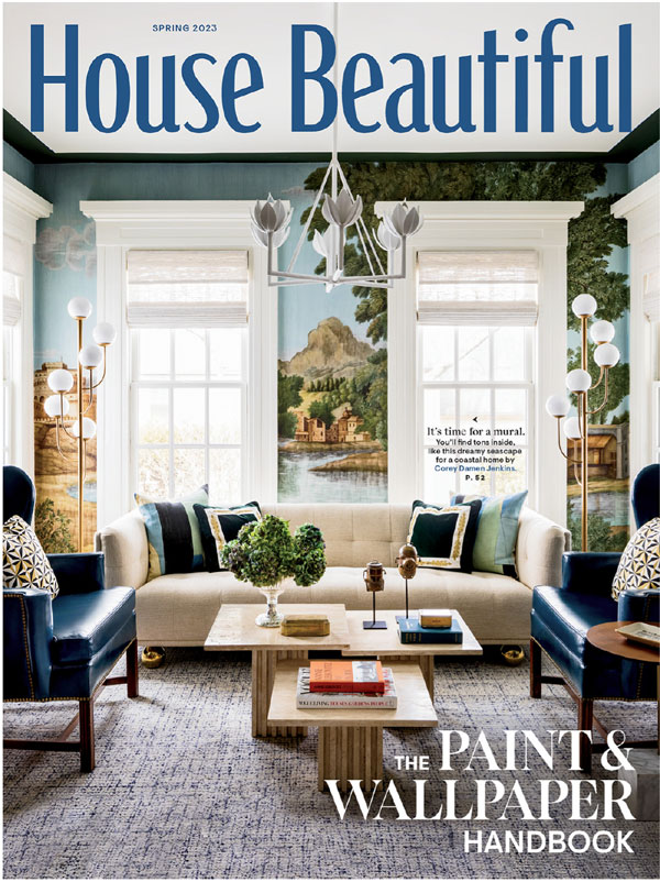 House Beautiful Features American Leather's Evander - Artistant Lane